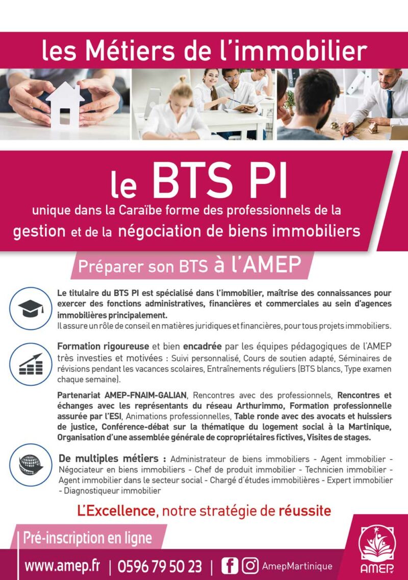 Amep - BTS PI - Amep Martinique